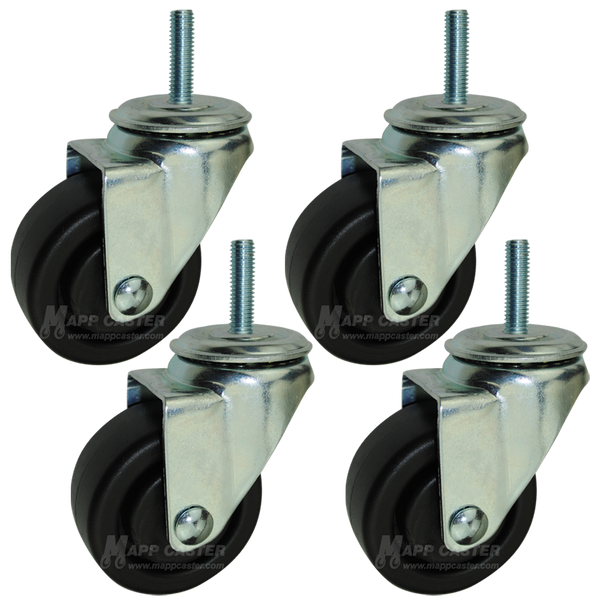 3" Husky Workbench Casters – Threaded Stem Casters