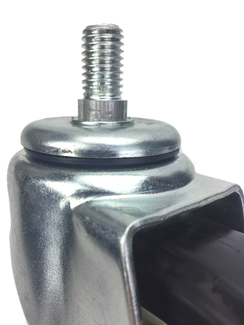 Shopping Cart Replacement Caster and Wheel Kit – Threaded Stem Casters